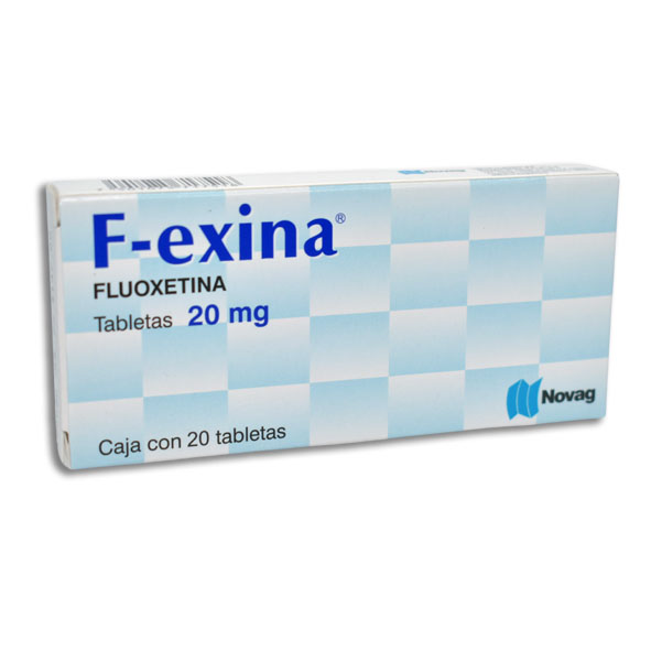 F-exina 20 mg 20 tabletas