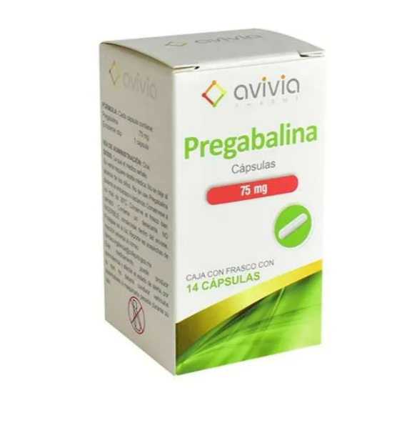 PREGABALINA 14 CAP 75 MG