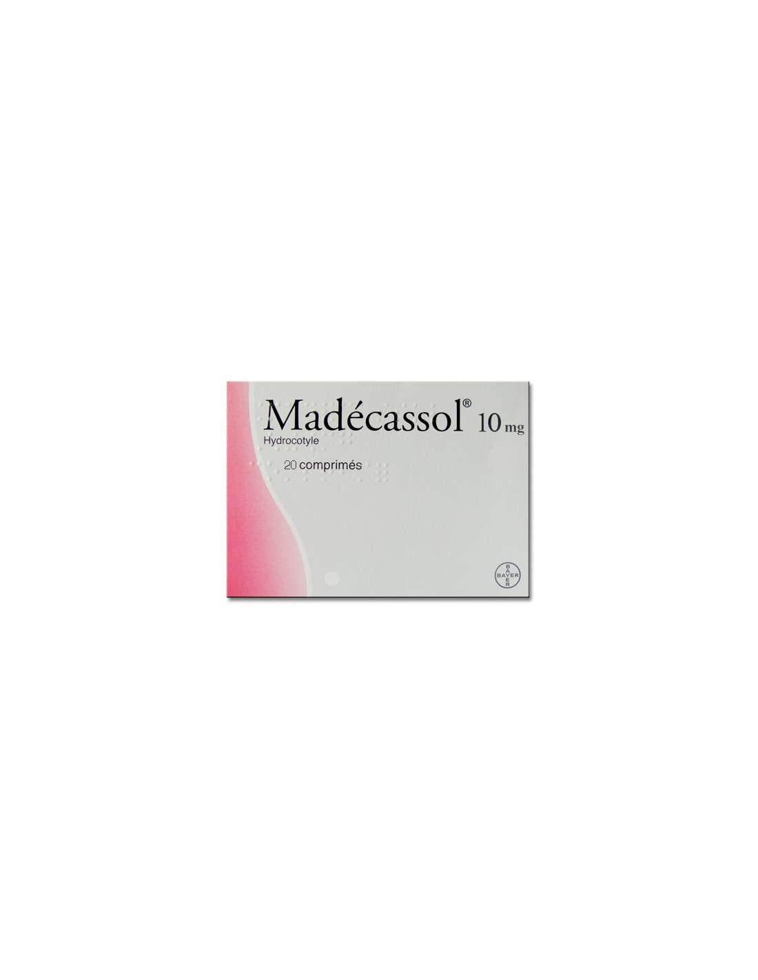 (A) MADECASSOL 10MG CPR C20
