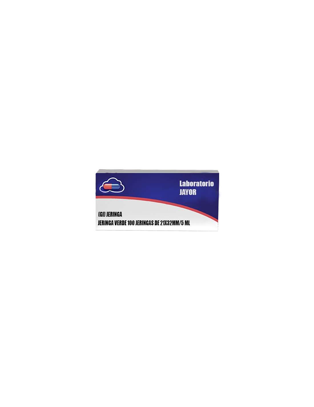 JERINGA VERDE 100 JERS 21X32MM/5 ML