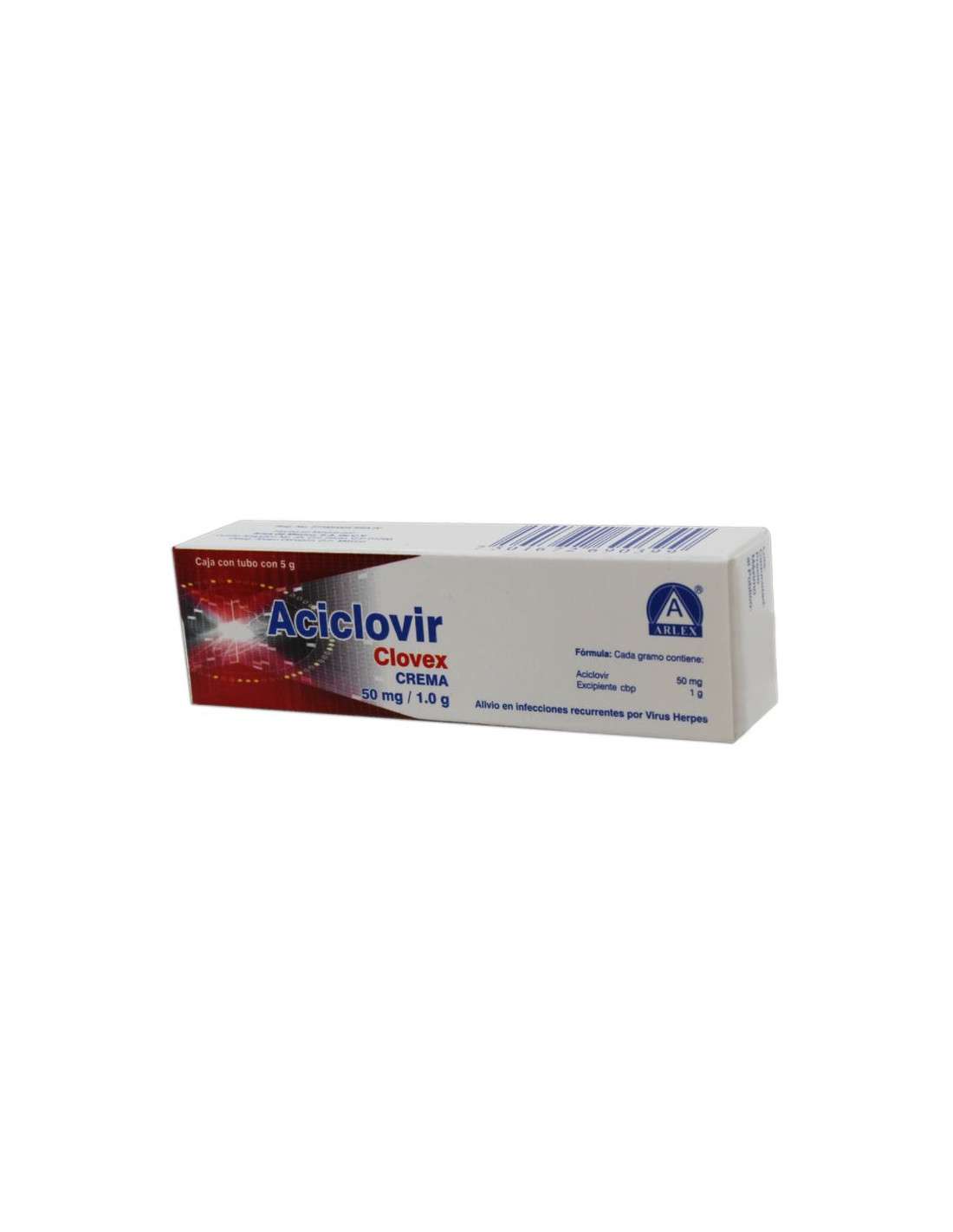 CLOVEX (ACICLOVIR) 1 CMA 5 G