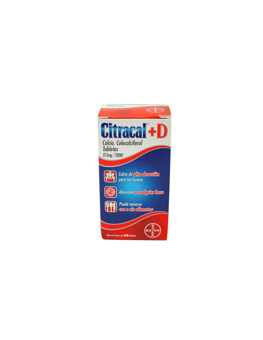 CITRACAL +D 1495MG TAB C60