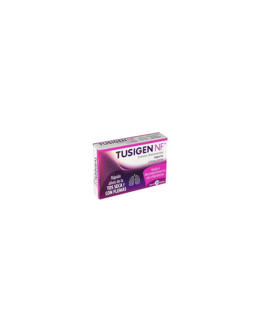 TUSIGEN NF 20 TAB 22.50/ 22.50 MG