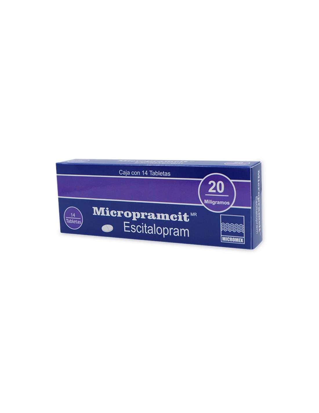 MICROPRAMCIT 14 TAB 20 MG