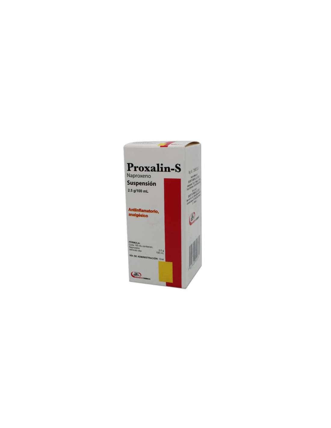 PROXALIN-S 1 SUSP 125MG/5/100 ML