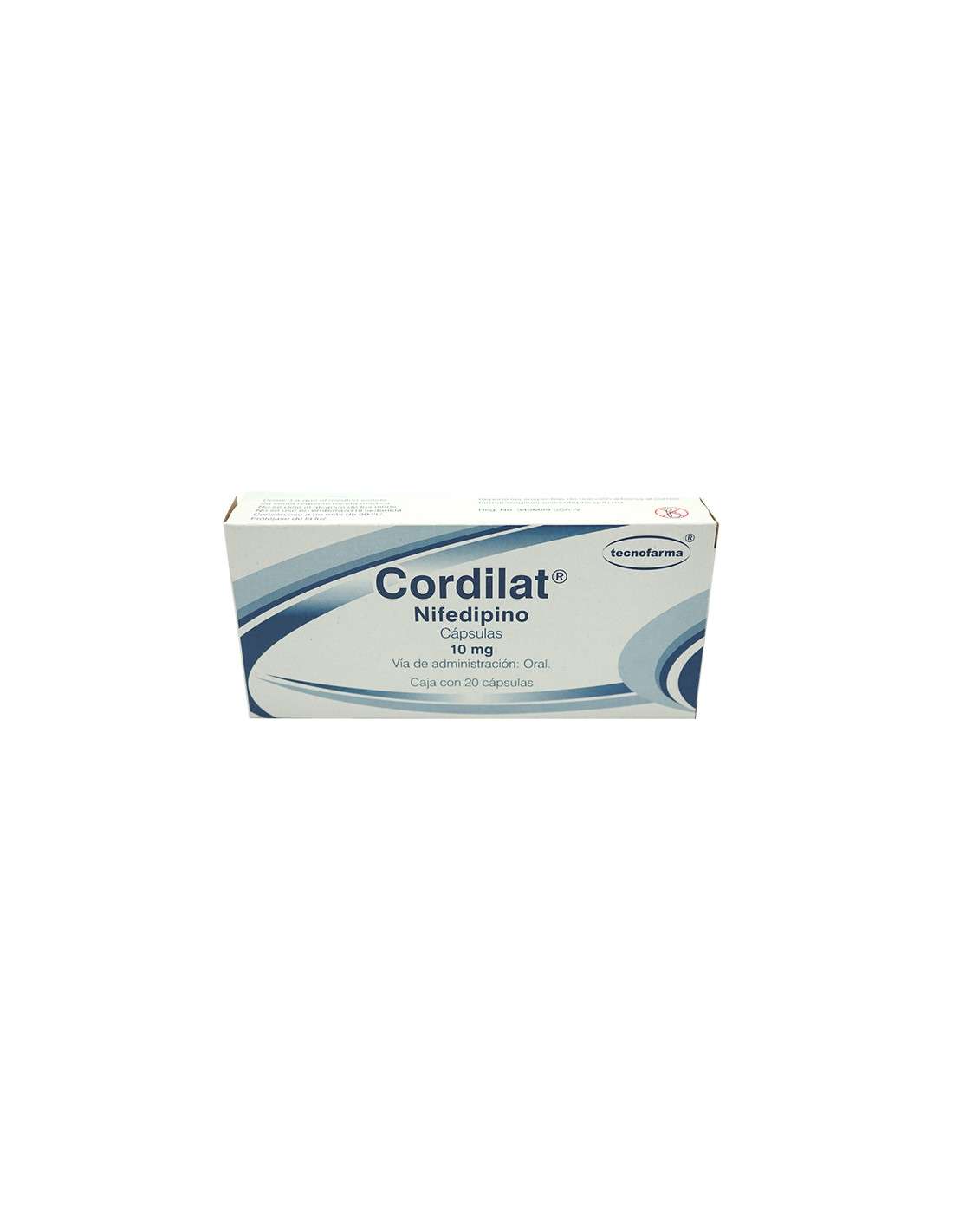 CORDILAT 20 CAPS 10 MG