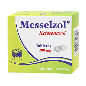 MESSELZOL KETOCONAZOL 10 TAB 200 MG