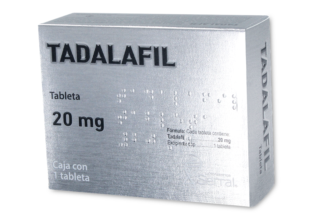 Tadalafil 20 mgs 1 tableta