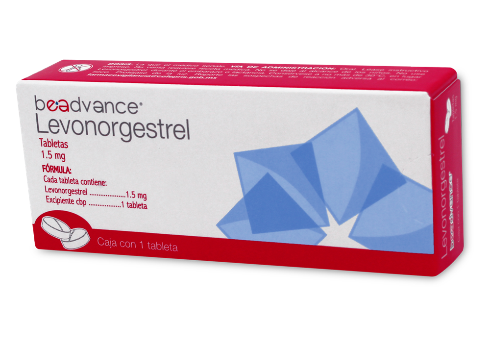 Levonorgestrel 1 tab 1.5 mgs Lab Beadvance